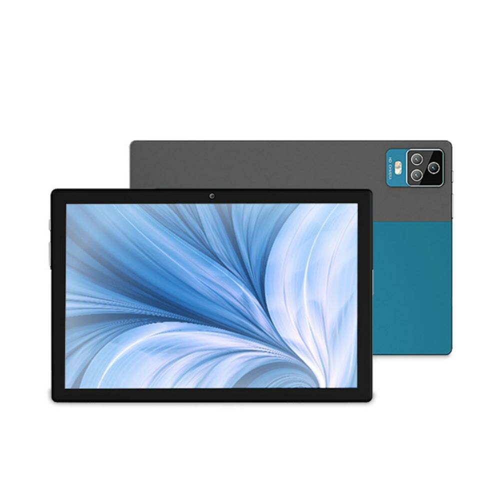 Планшет 10.1 дюйм, Android 8.1, 4GB+32GB, разрешение 800*1280, передняя и задняя камера, поддержка Bluetooth/wifi 2.4G&5.0G, разъем Type-C, встроенный литийный аккумулятор, цвета синий серебристый розовый золото, размер 928x58.8x0.8mm, процессор MT6750,