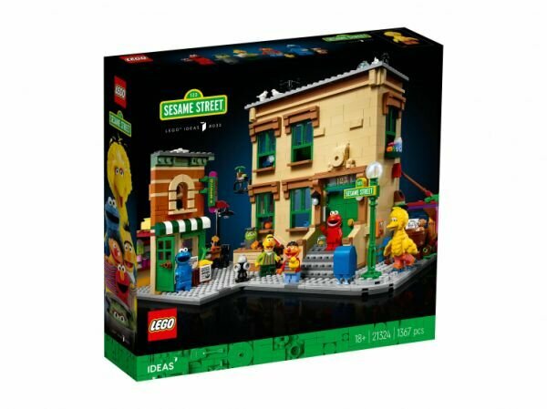 Lego 21324 Ideas Улица Сезам, 123