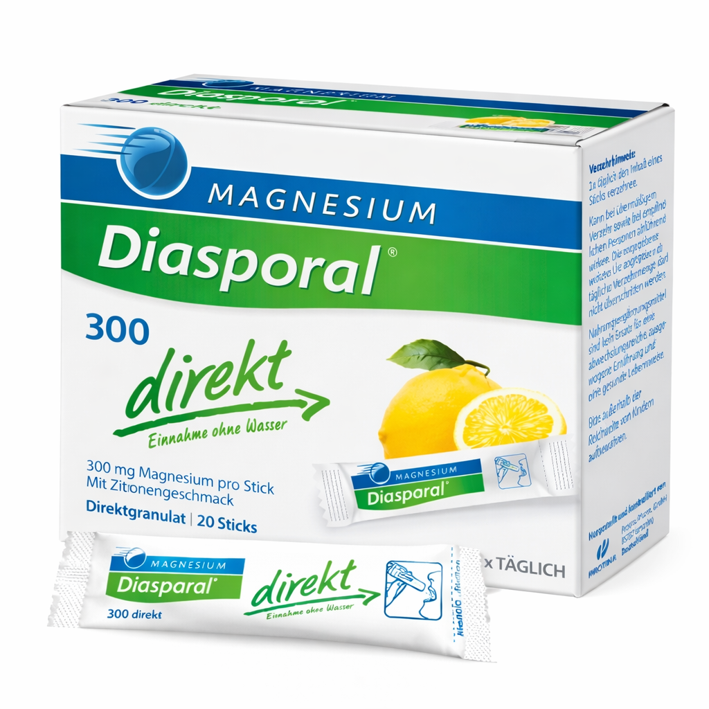 Magnesium Diasporal - Магний Диаспорал Директ 300 мг, 20 шт