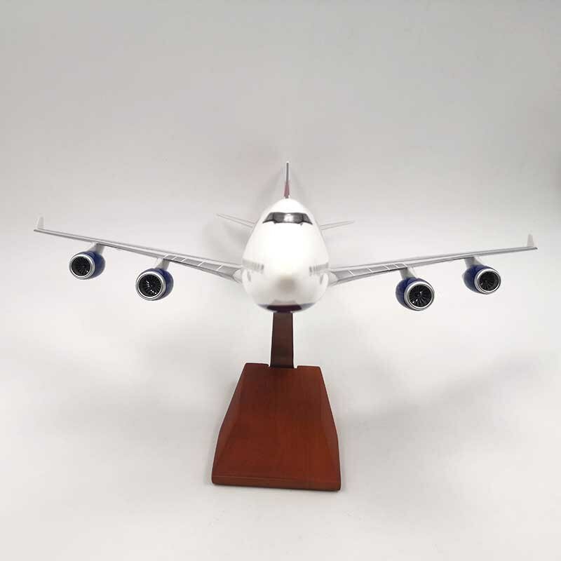 47см 1:150 British Aircraft 747 B747 400 British Airways Модель Игрушка Статическая Литье Самолет Пассажирский Самолет Взрослый Коллекция Подарок Литье & amp; Игрушка автомобиль (белый)