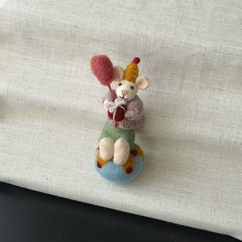 Милый кролик, подвеска из непальской шерсти, старый маленький овечка, брелок, сувенир, аксессуар для куклы, подвесной подарок