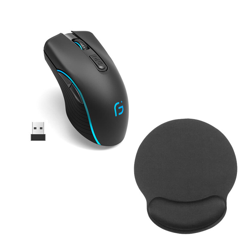 Беспроводная зарядка по стандарту Bluetooth, двухрежимный ноутбук, настольный компьютер, бесшумный, для игр и офиса, в наличии