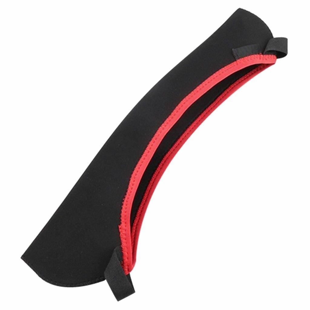 Большой неопреновый защитный чехол для прицела, устойчивый к царапинам, прочные охотничьи аксессуары, Черный цвет