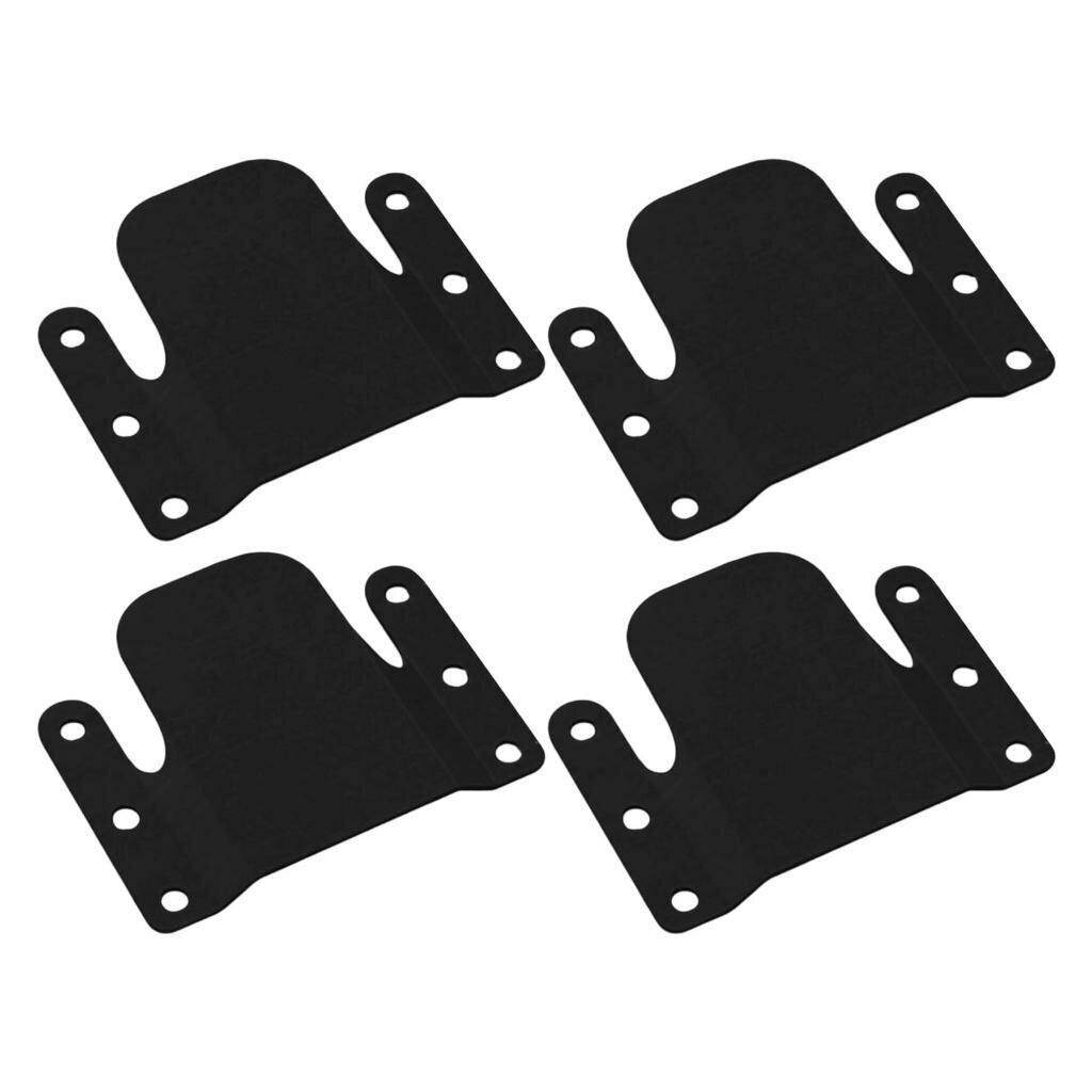 Кронштейны для соединения диванов, 2 шт, Черный