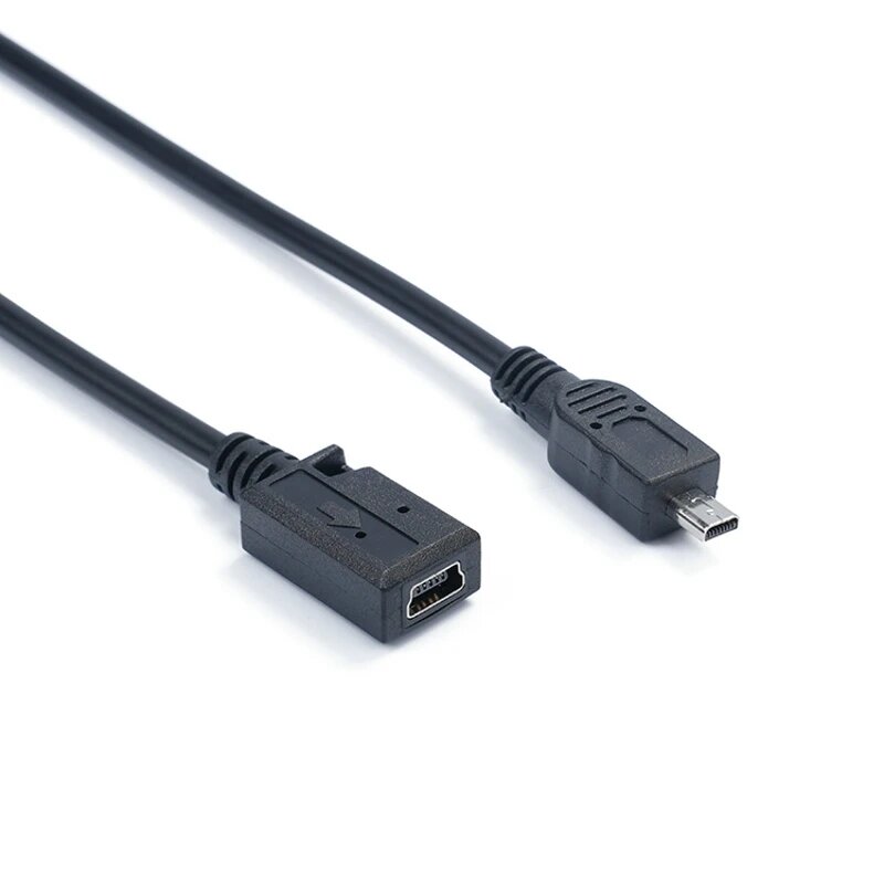 30-сантиметровый 8-контактный разъем Mini-B «папа» на Mini USB 5P «мама», адаптер OD4.0 мм, линейный кабель для камеры Nikon