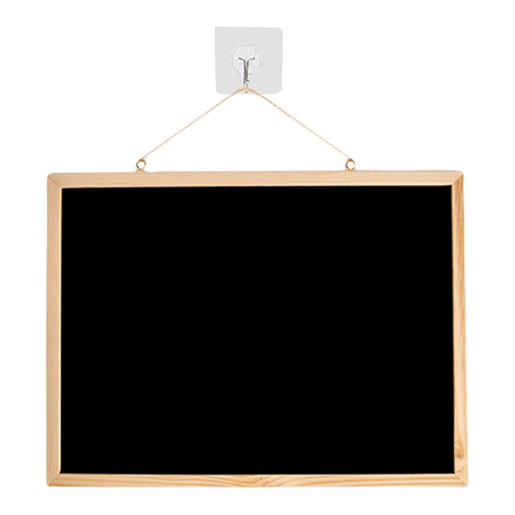 Маленькая Классная Доска Для Заметок Двусторонняя Подвесная Доска Многофункциональная Доска Объявлений для Подвесного Украшения