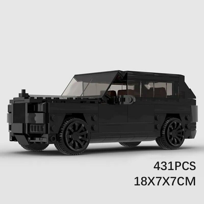 Набор строительных блоков MOC, для сборки моделей "Роллс-Ройс Cullinan" и "Тигр", пластик