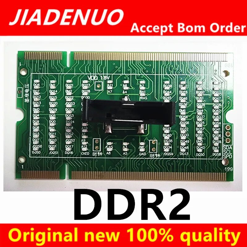 Тестер слота памяти JIADENUO для DDR2 DDR3 DDR4 DDR5 DDR2