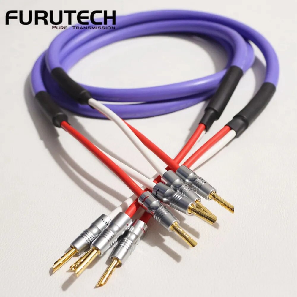 Furutech Аудиокабель, 3 м, фиолетовый