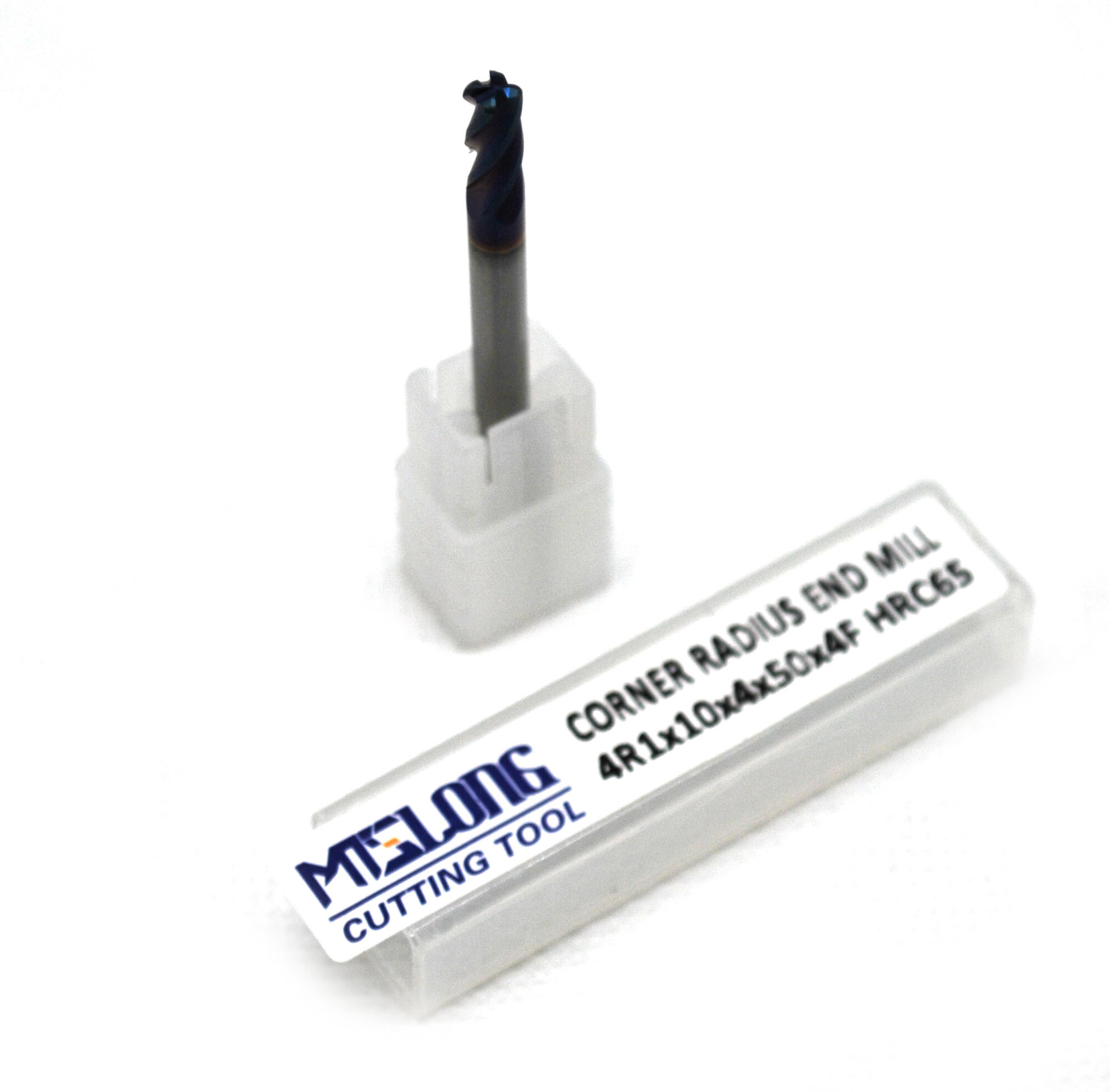 Фреза концевая радиусная твердосплавная D4 мм HRC65 4R1x10x4x50x4F