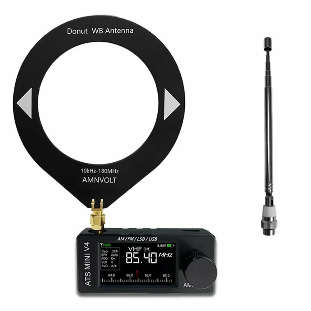V4 ATS MINI SI4732 Радиоприёмник Группа ALL FM AM SSB LSB, практичное изделие для дома и повседневного применения