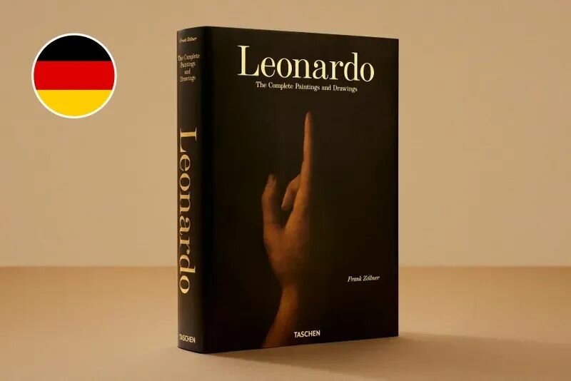 Leonardo da Vinci. The Complete Paintings and Drawings XXL Цельнер Франк