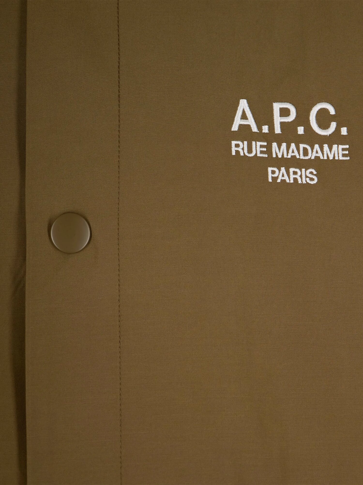 Куртка A.P.C., размер 46 EU, brown — фото 1