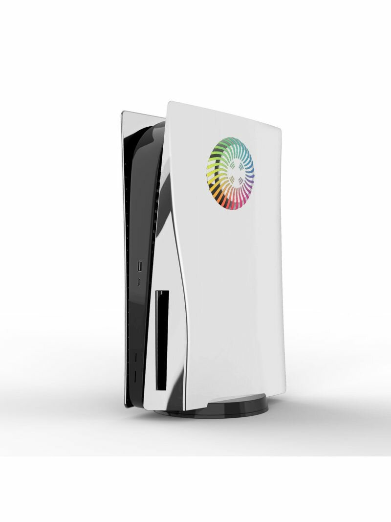 Защитный корпус для PS5 с зеркальным покрытием: золото/серебро, улучшенный теплоотвод, P5-2.0Версия с оптическим приводом-Гальваническое