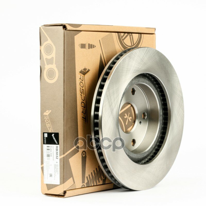 Диск торм. ПЕР. TOYOTA CAMRY V40, V50, RAV4 A30, A40 / LEXUS ES, 200, 240, 250, 300H, 350 / GEELY EMGRAND X7 / 296 ММ ROSPART.