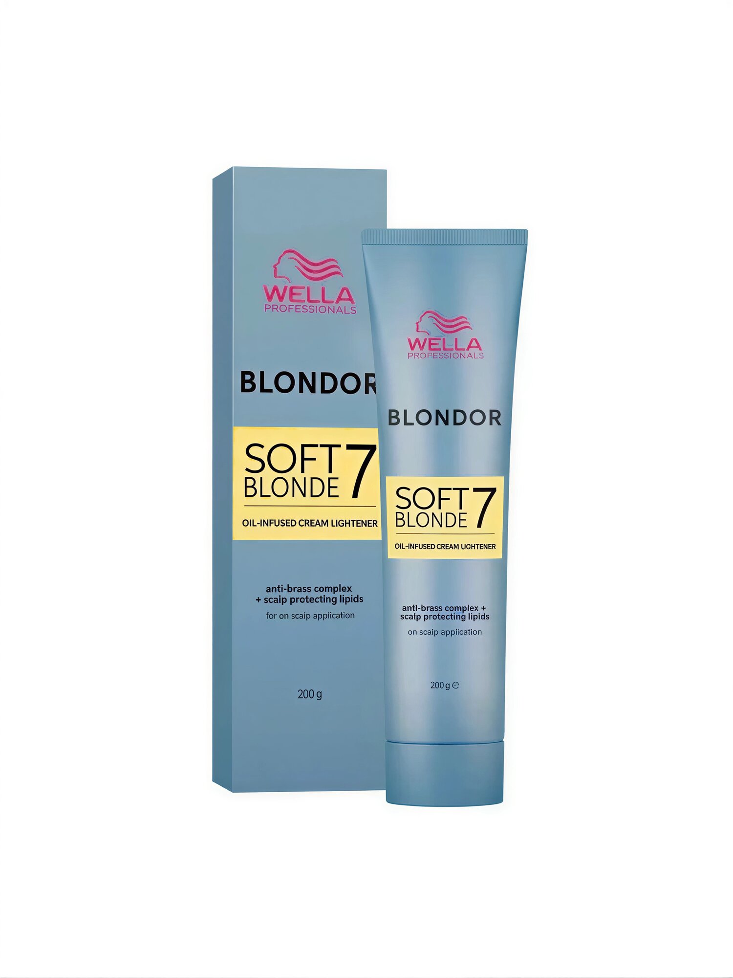 Крем мягкий для блондирования WELLA BLONDOR SOFT BLONDE CREAM, 200 мл