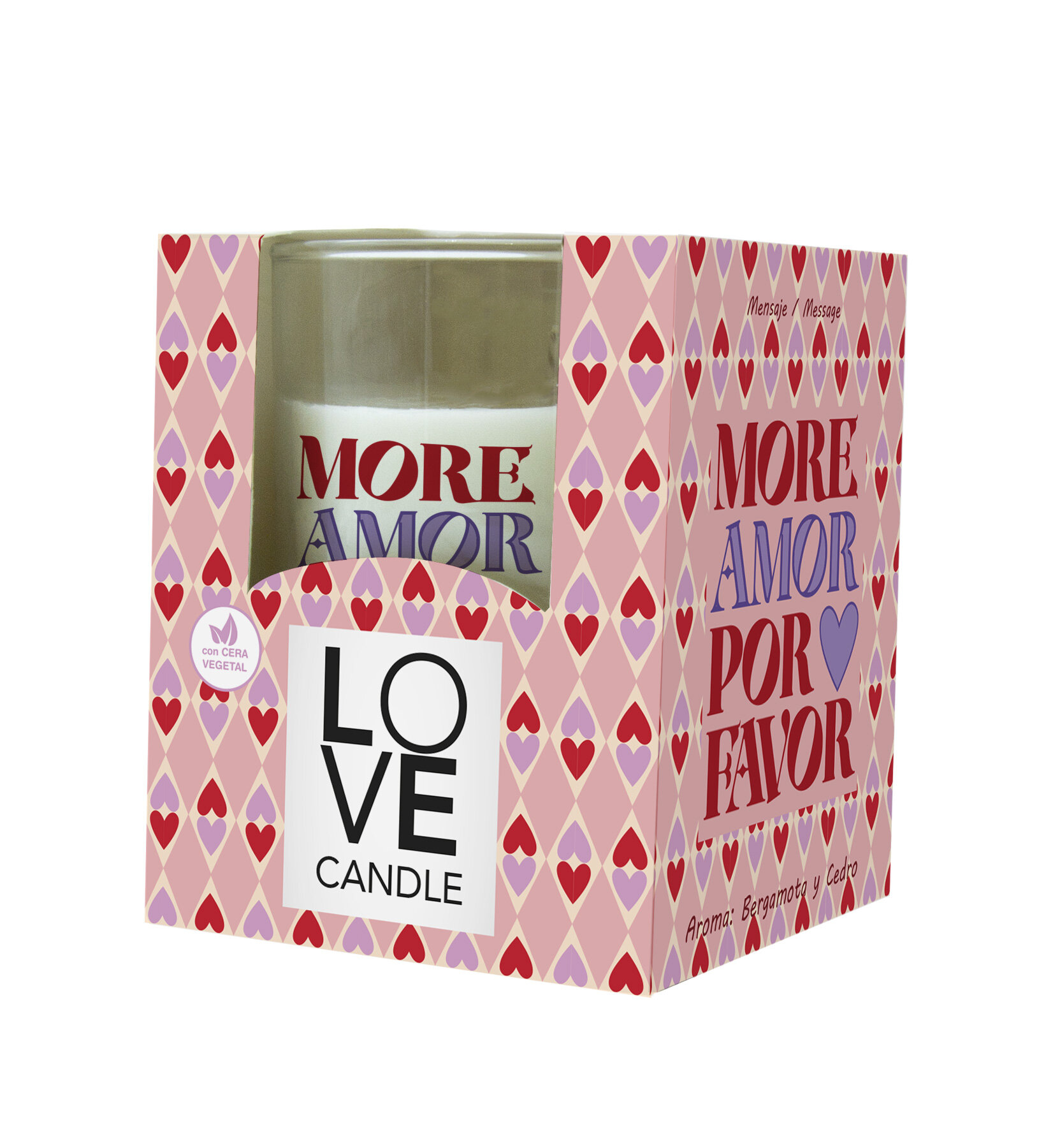 LUMAR Арома-свеча More Amore 120g
