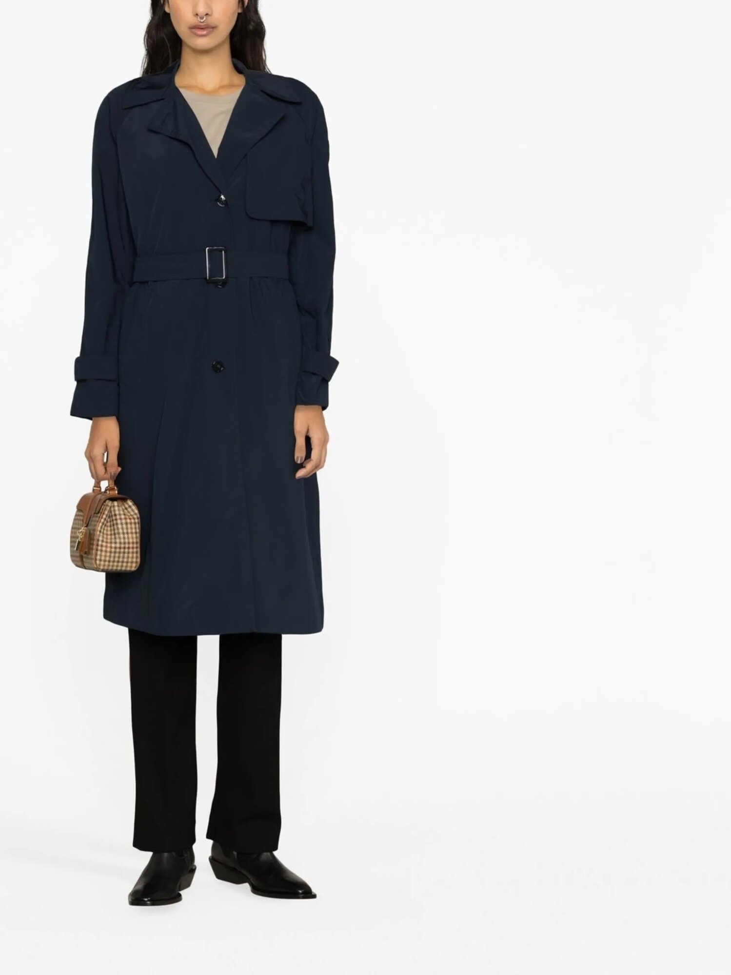 Тренчкот Woolrich, размер XS, синий — фото 1