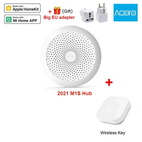 Aqara M1S Hub Gateway комплект для умного дома Zigbee 2 in 1 as picture W