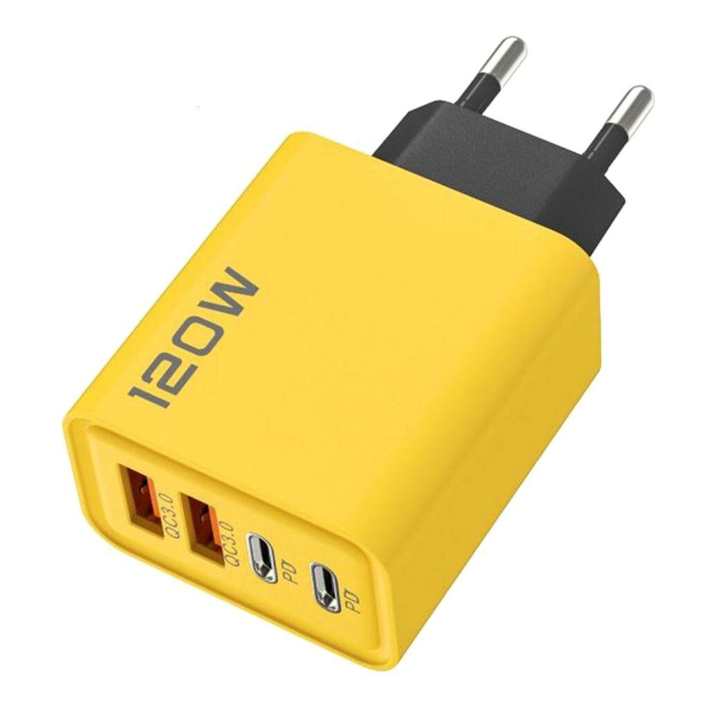 Зарядное устройство 120 Вт, 4 порта, EU