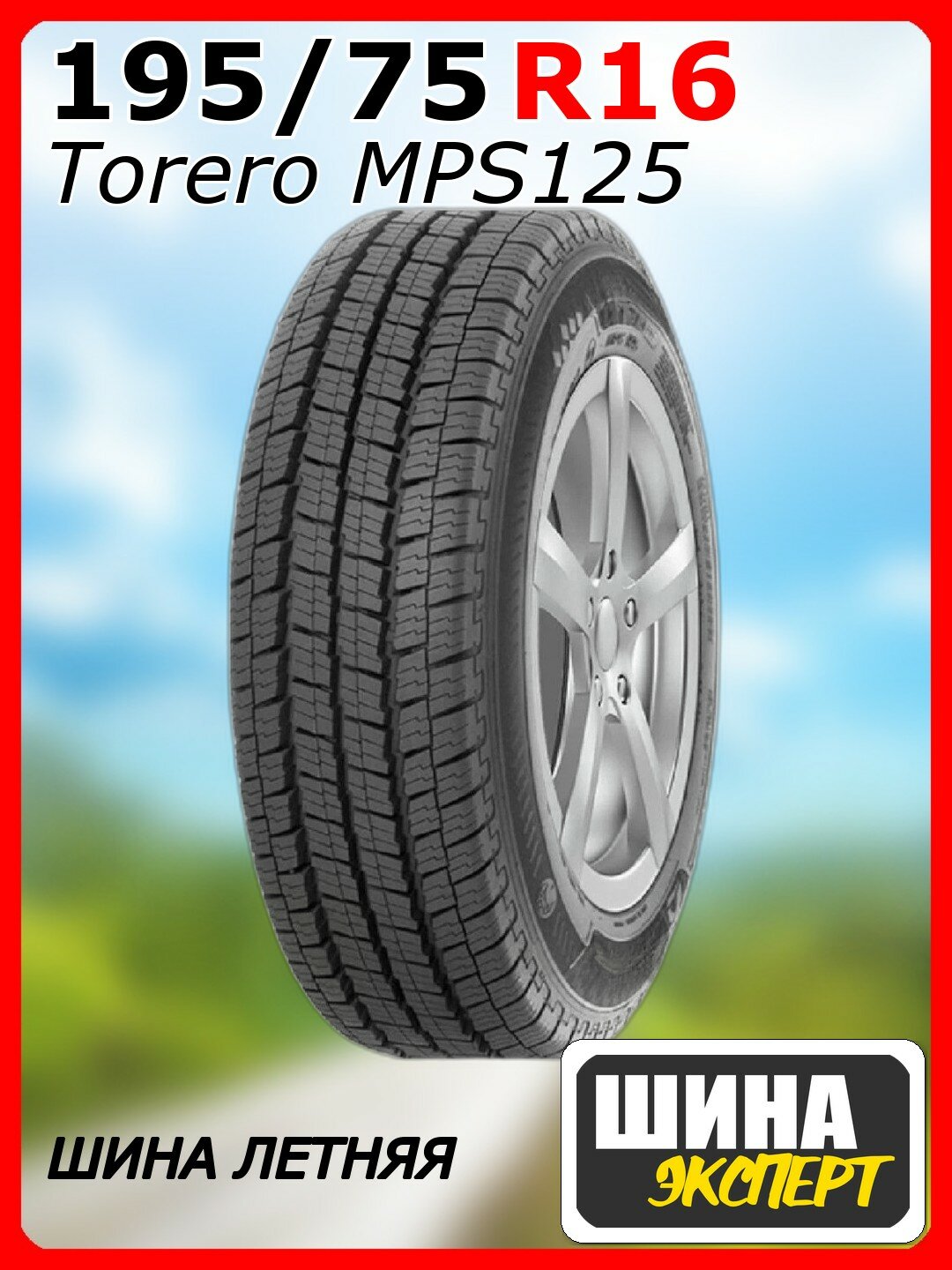 Шина летняя Torero (Matador) 195/75/16 R 107/105 C MPS125 для легковых автомобилей 4242010000
