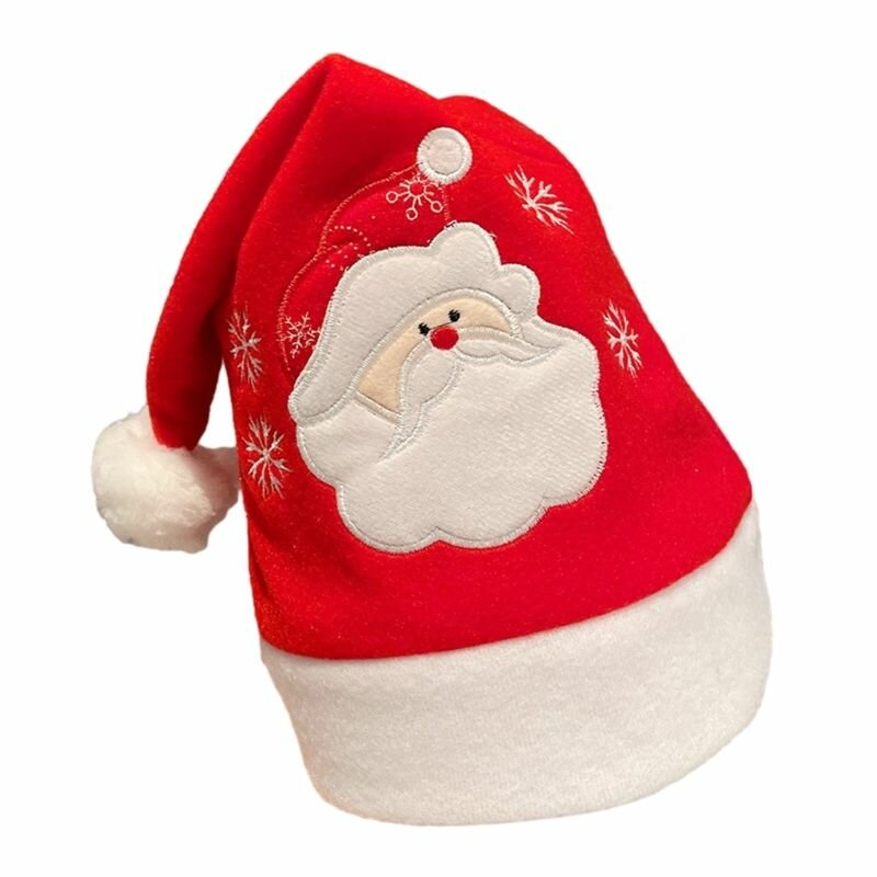 Милая Рождественская Шляпа-Санта-Клаус В Виде Снежинки