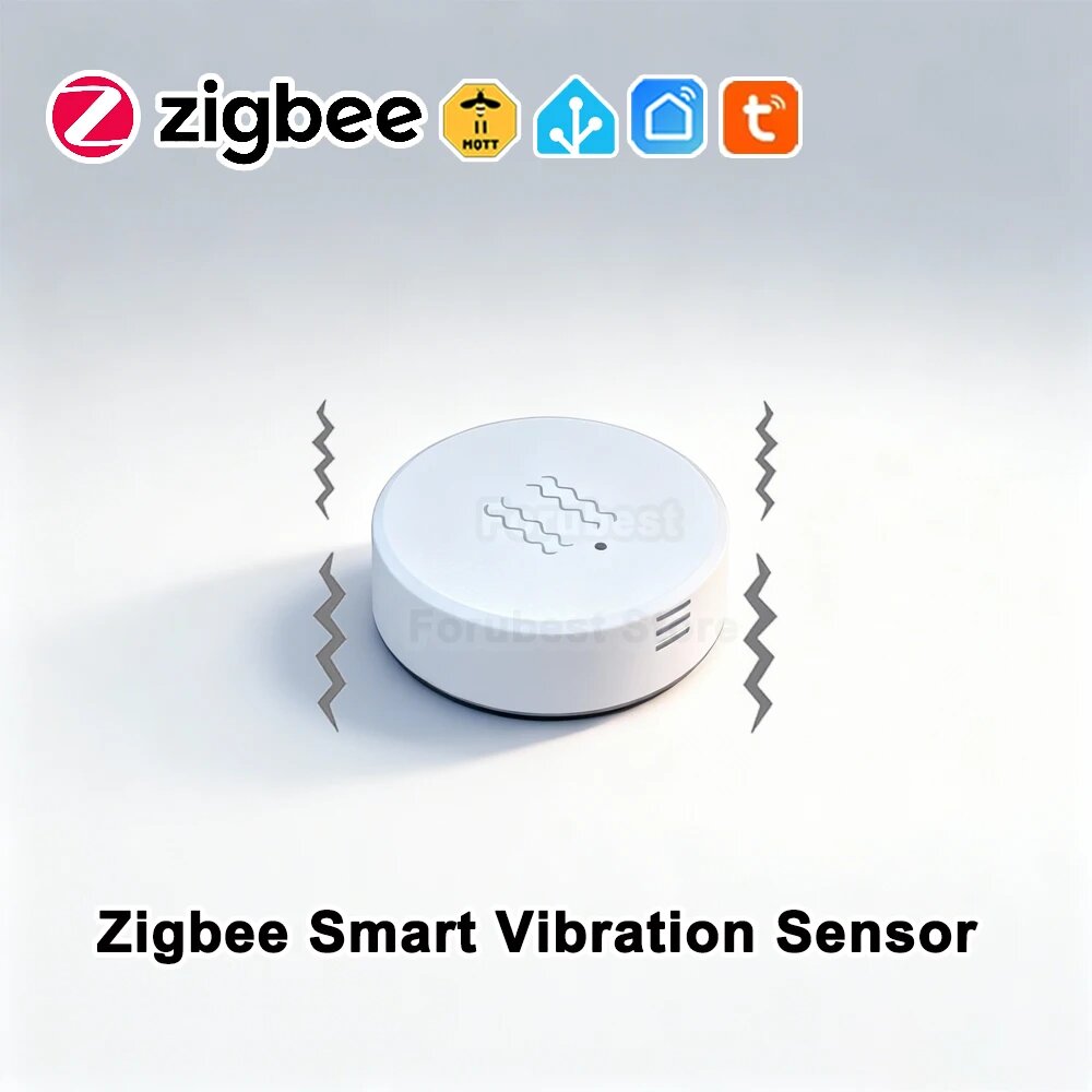 Tuya Zigbee датчик вибрации
