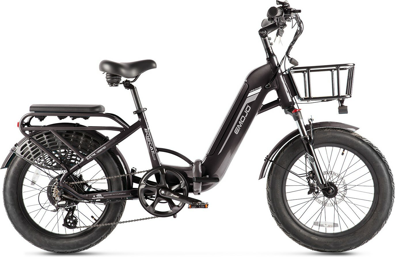 Электровелосипед Gelbert Sporto Emojo, двигатель 48V, 500W, аккумулятор 15Ah, Li-On, Черный