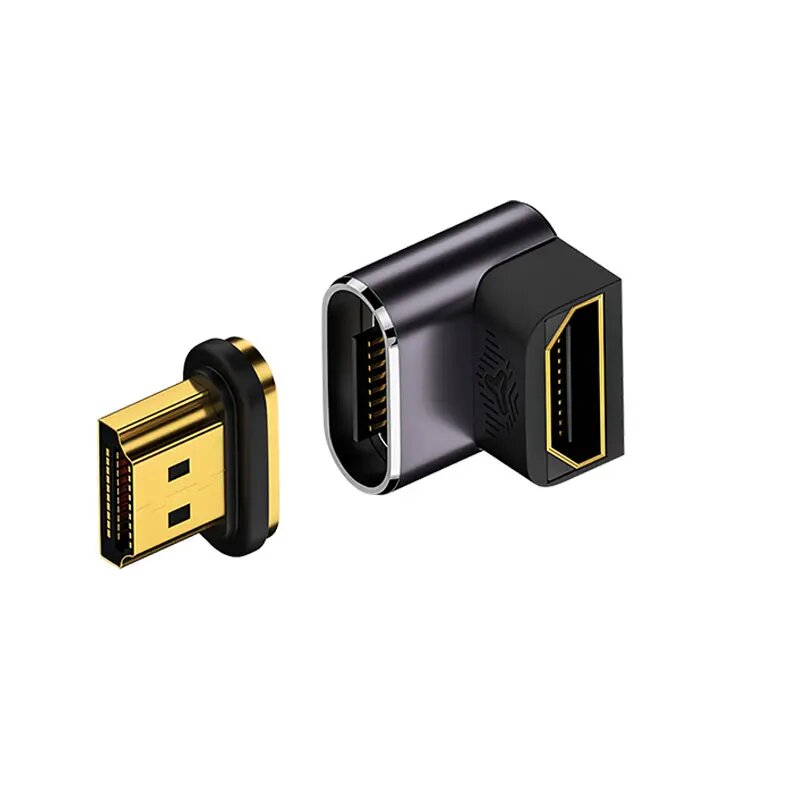 HDMI 2.1 адаптер 90° с магнитным соединением, Цвет: 5