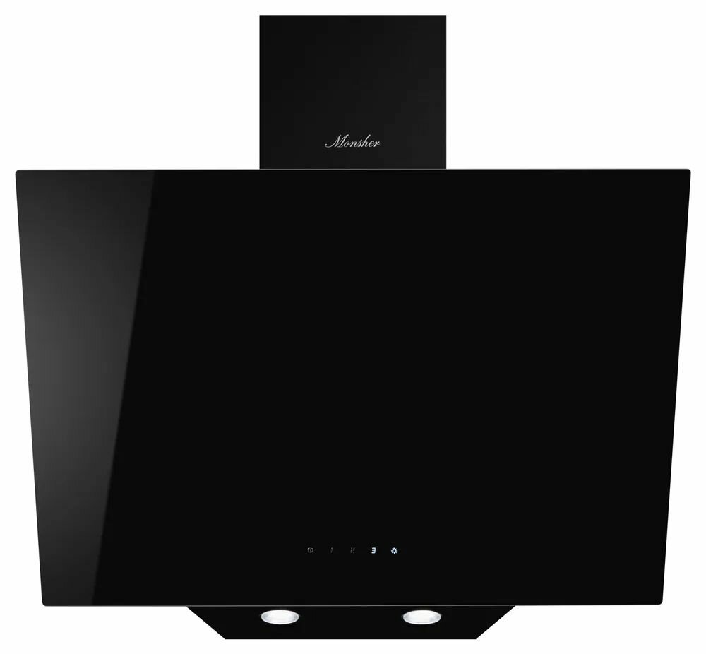Вытяжка наклонная MONSHER AMIENS 50 Noir, официальная гарантия