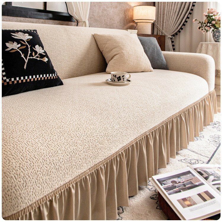 Винтажный высококачественный чехол для дивана, полное покрытие, универсальный, плюшевый, зимний, утолщенный, устойчивый к кошкам, новый чехол для дивана 2026 года