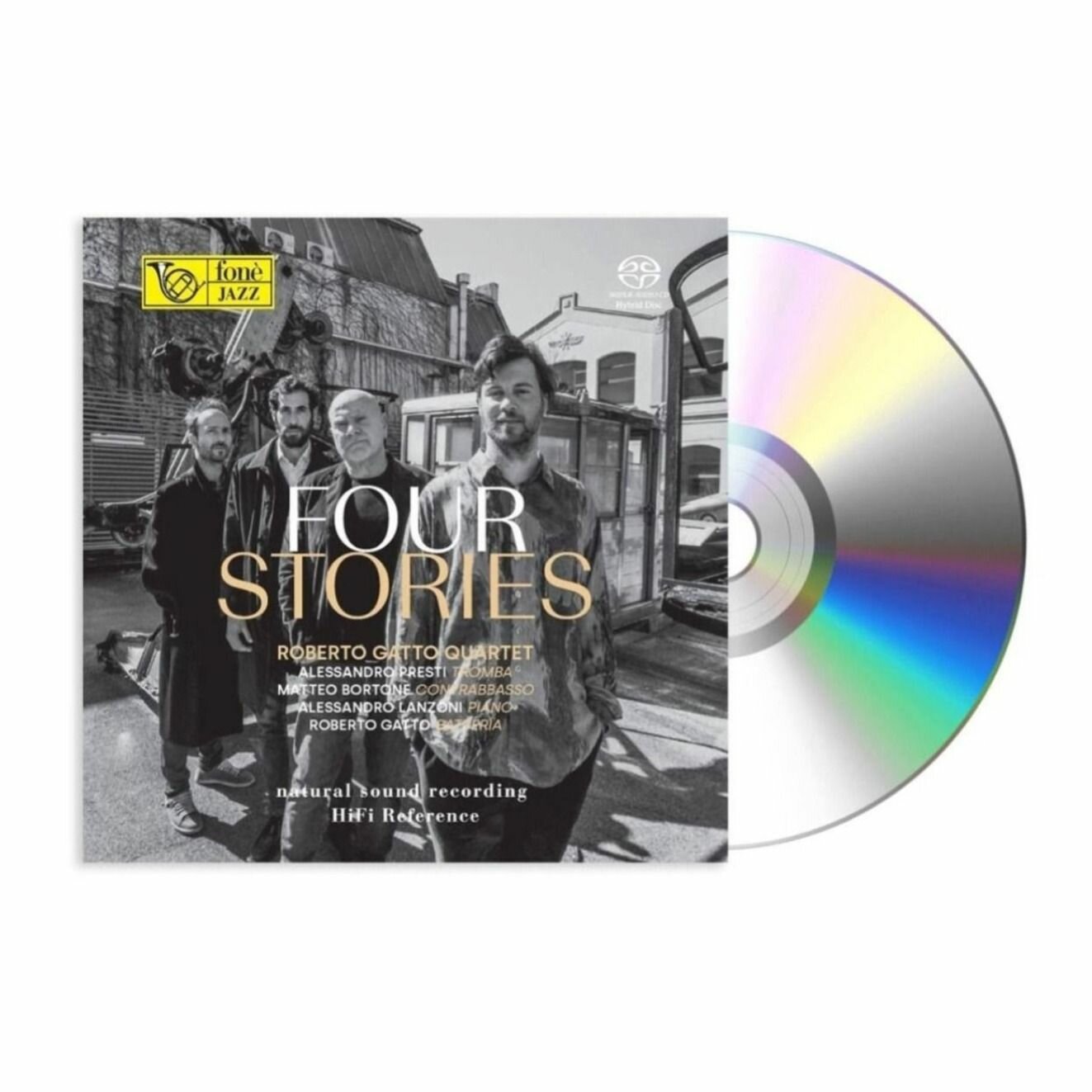 Музыка SACD Roberto Gatto Quartet - Four Stories, Hybrid, Stereo,