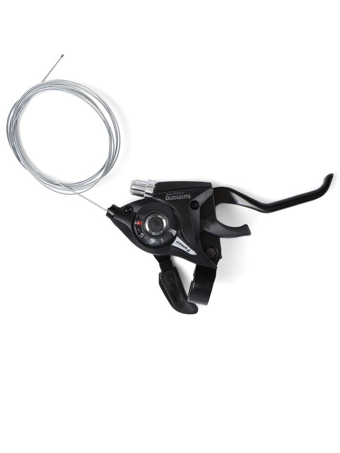 Шифтер Dream Bike, с тормозной ручкой, правый, 7 скоростей