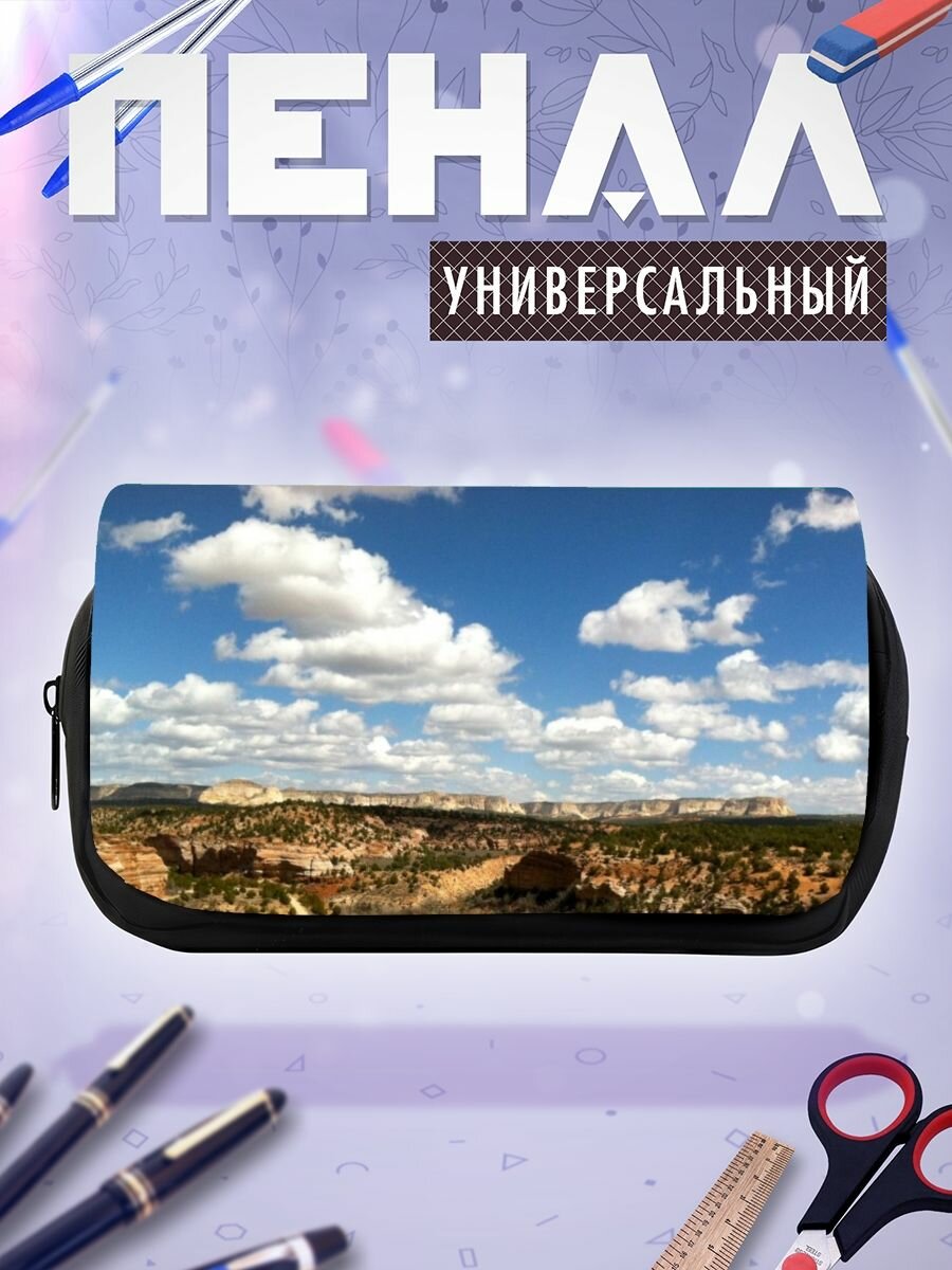 Школьный пенал пустыня природа