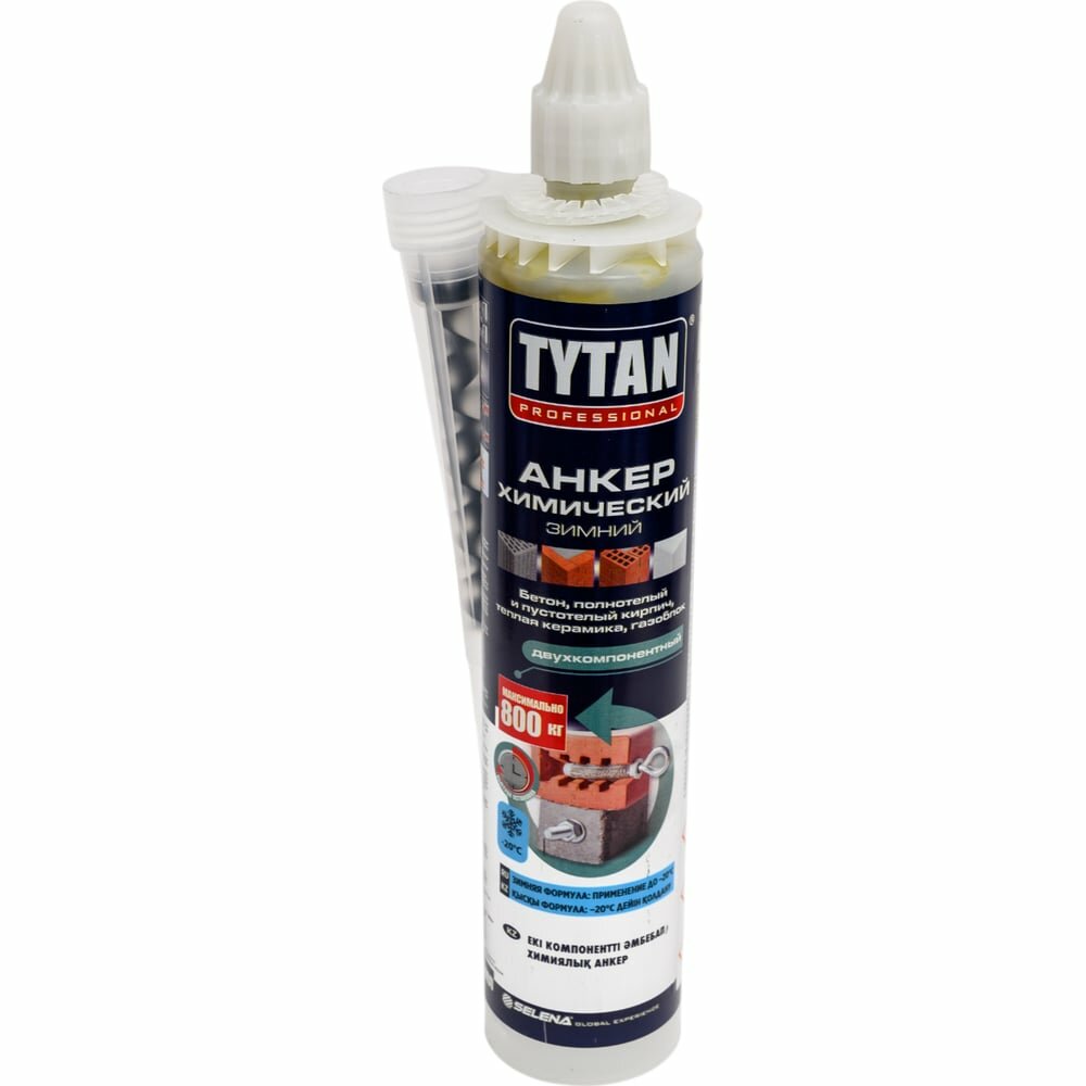 Зимний химический двухкомпонентный анкер Tytan Professional