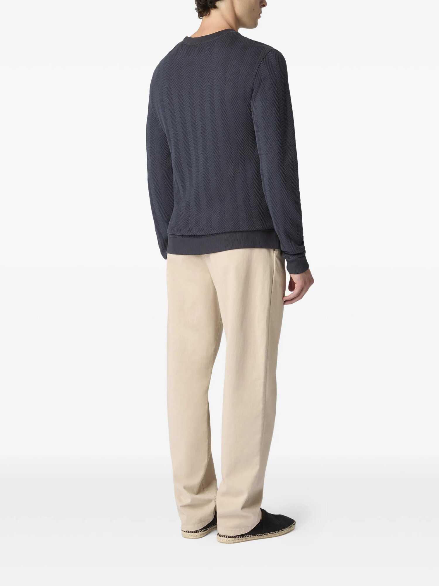 Толстовка Missoni Crew-neck sweatshirt, размер 46, , blue — фото 1