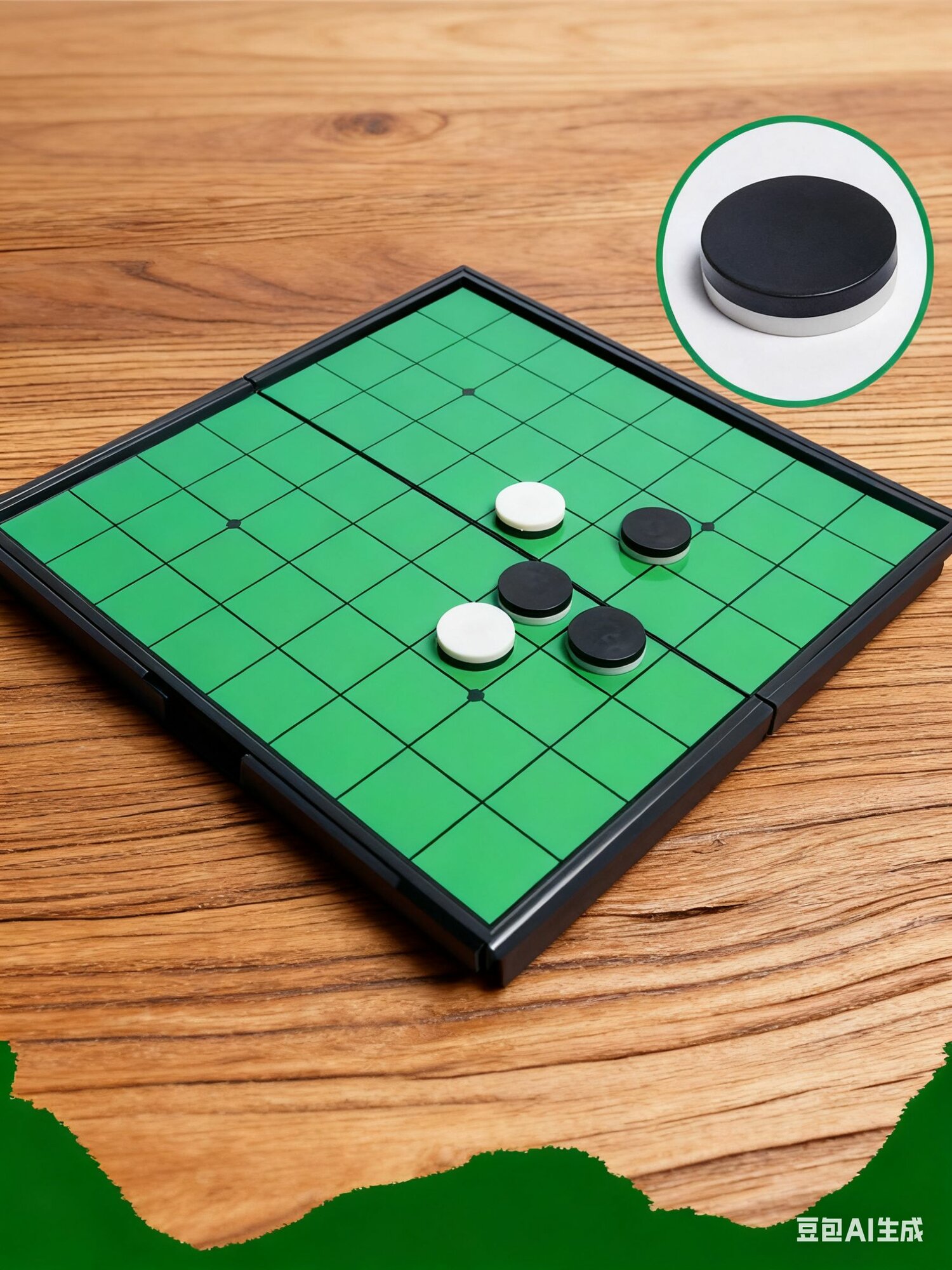 Games Reversi Strategy Board Game 9,84 дюйма со складывающимися магнитными частями, установленными для домашнего путешествия- ХИТ!