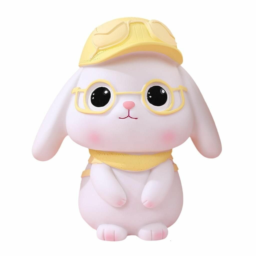 Копилка "Кролик" для детей, Желтый - Рюкзак Кролика