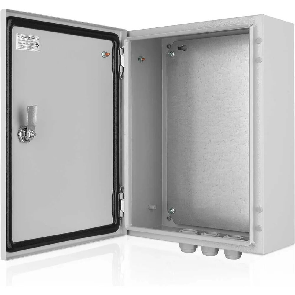 Щит монтажный навесной элма ОЩН 3425 IP66 с кабельными вводами 6-006