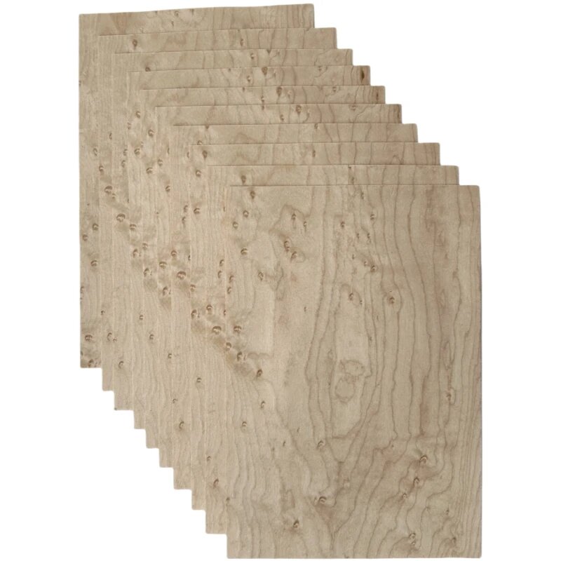 Кленовый шпон «Птичье глаз» для декорирования