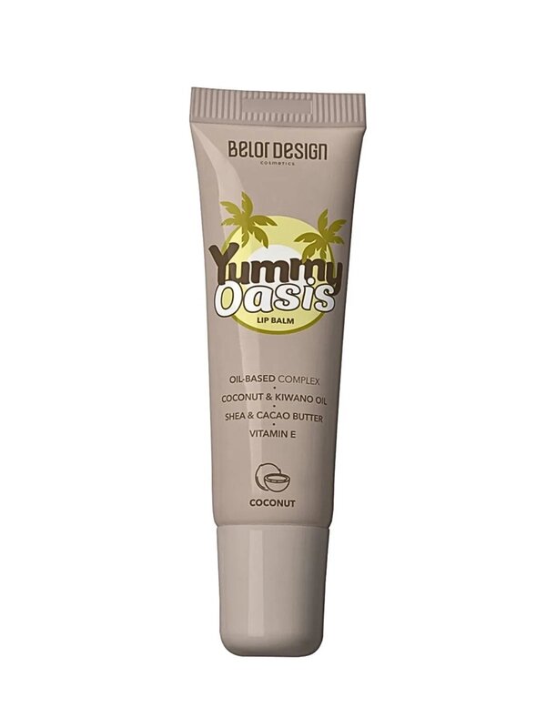 Бальзам для губ Belor Design Yummy Oasis Coconut, 10,5 г