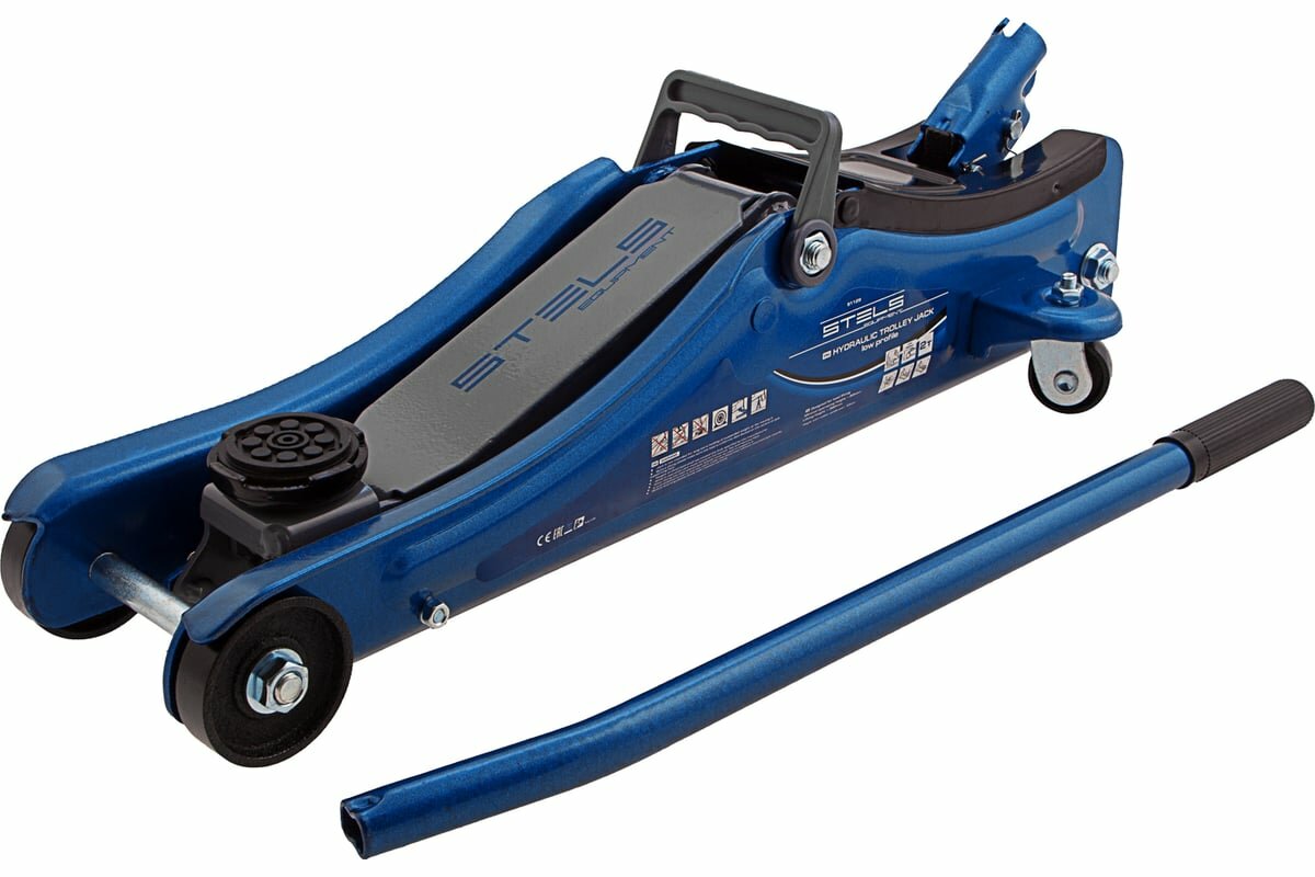 Домкрат подкатной 2,0т 80-380мм LOW PROFILE STELS