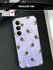 Силиконовый чехол на Realme C85 / Реалми C85 с принтом Паттерн цветы сепия