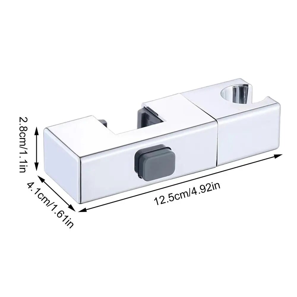 Держатель для душа Silver, 12.5x4.1x2.8 см