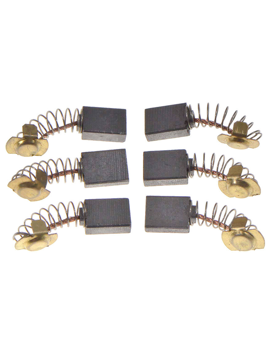 Щетка графитовая ЗУБР ЗДМ-1200 Р (пара) 14x11x5 для дрели-миксера (3 комплекта)