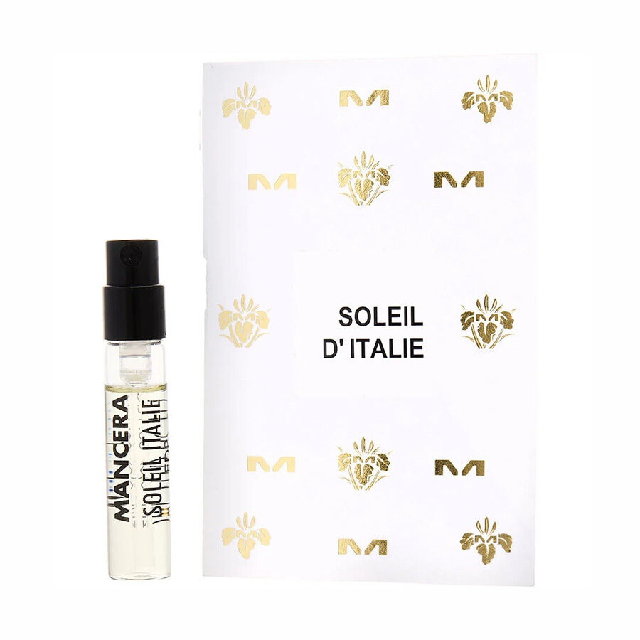 Парфюмерная вода Mancera Soleil d Italie миниатюра 2 мл / Пробник духов Мансера Солей д Итали / Солнце Италии
