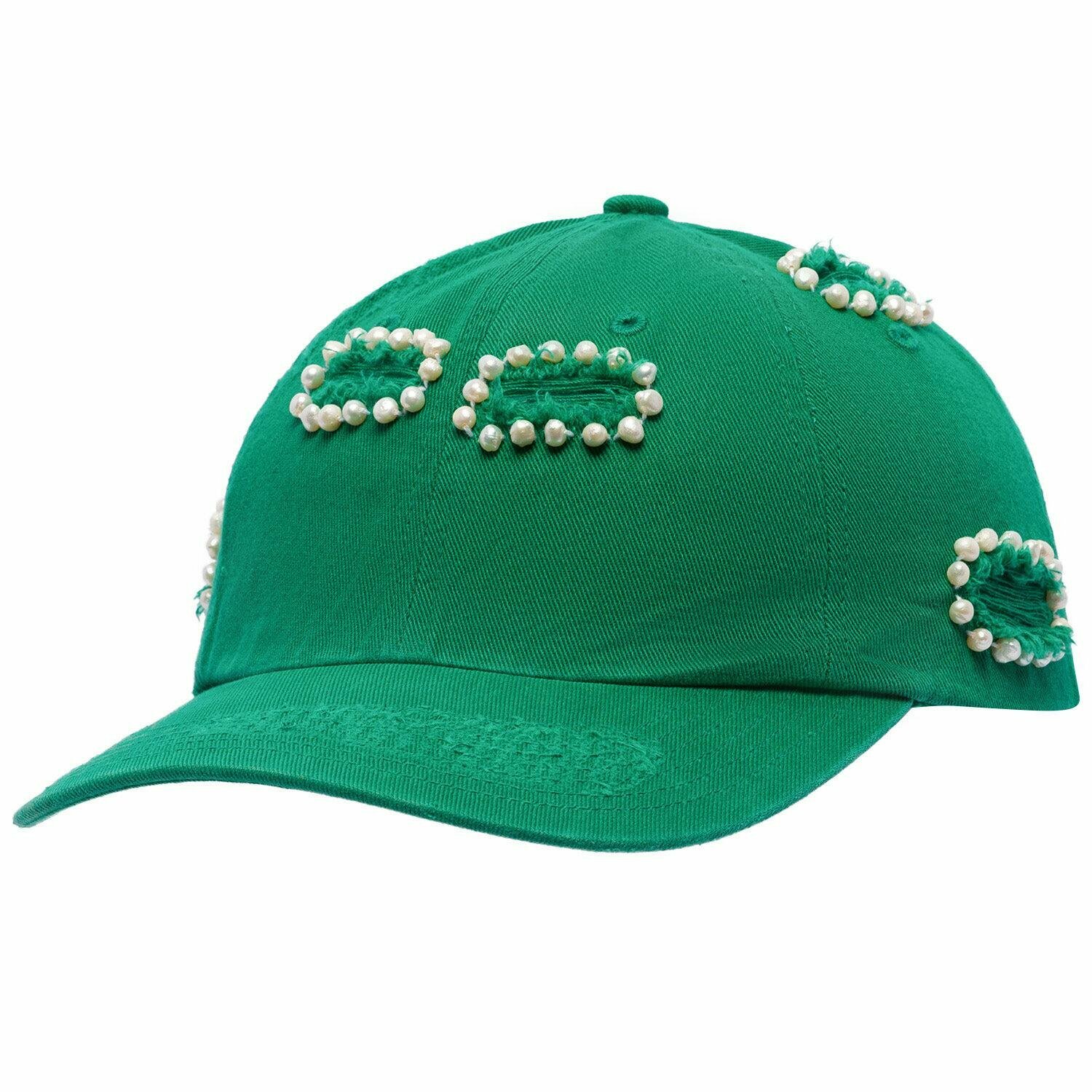 Кепка КЕПКА GLASS CYPRESS GREEN RECONSTRUCTED BASEBALL CAP для мужчин и женщин