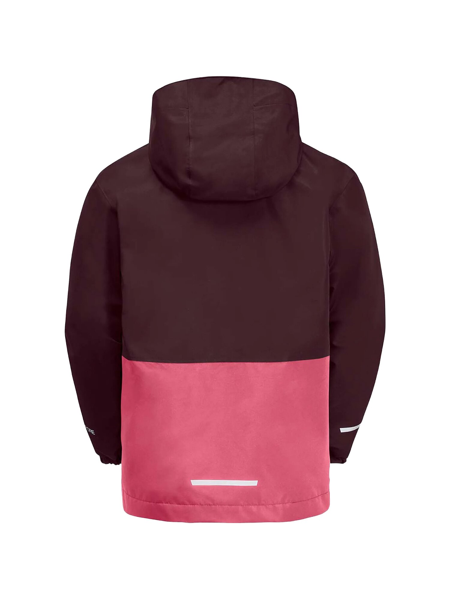 Куртка Jack Wolfskin Hooded colourblock jacket, размер 2 года, coral pink — фото 1