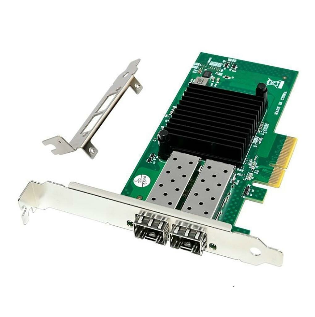 Сетевая карта 10 Гб Ethernet с портами SFP+, 2 - PCIE X4