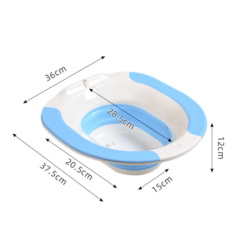 Складной биде для домашнего использования, утолщенный биде для мужчин и женщин, без геморроя, без приседаний, для послеродового ухода
